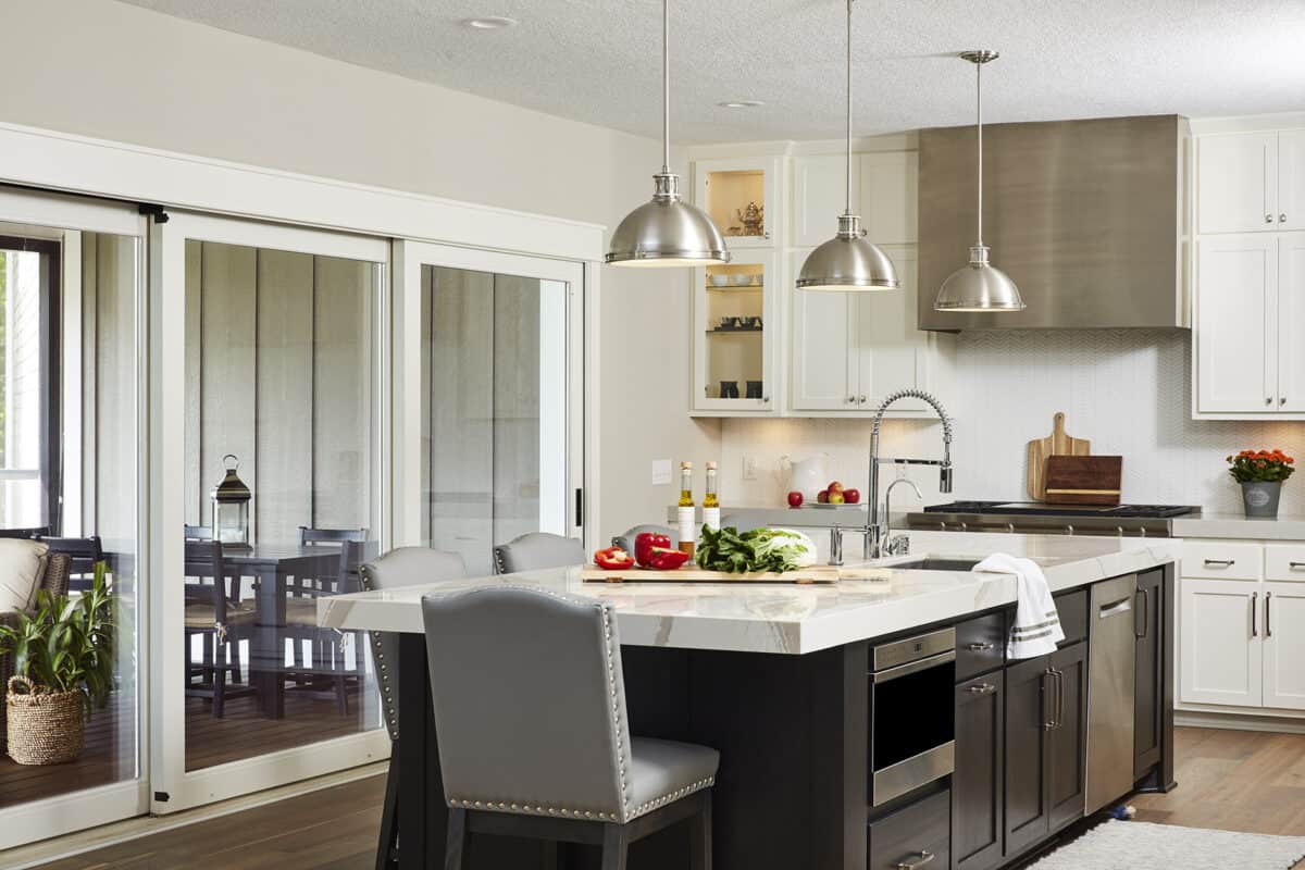 Jordan Project: Living Room, Kitchen & Dining Room | Carla Bast Design