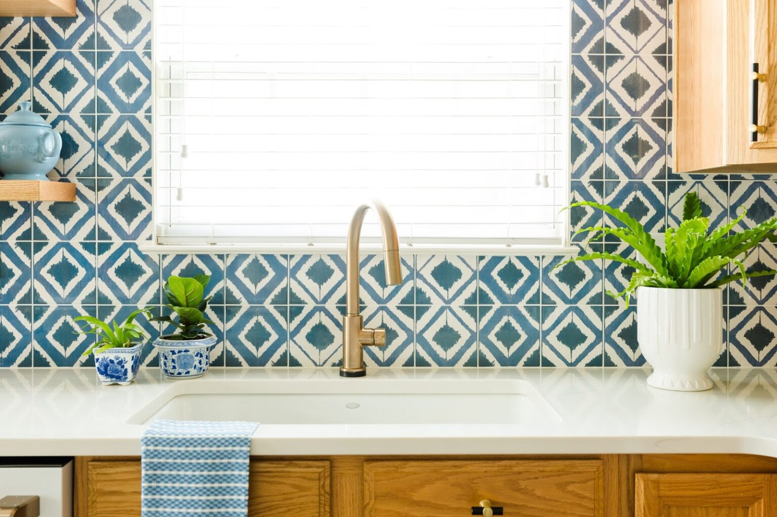 Countertop Colors for Honey Oak Kitchens | Carla Bast Design