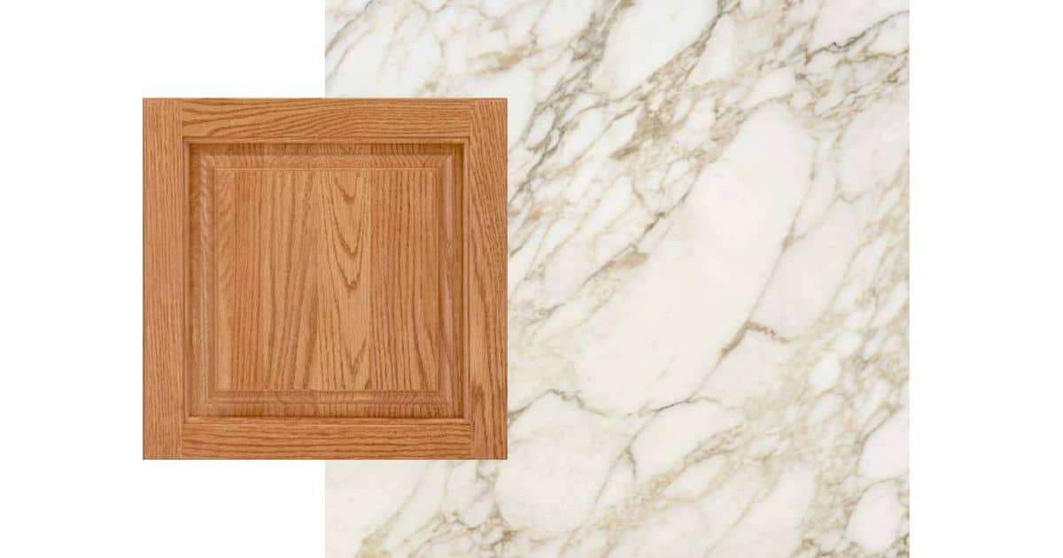 Countertop Colors for Honey Oak Kitchens | Carla Bast Design