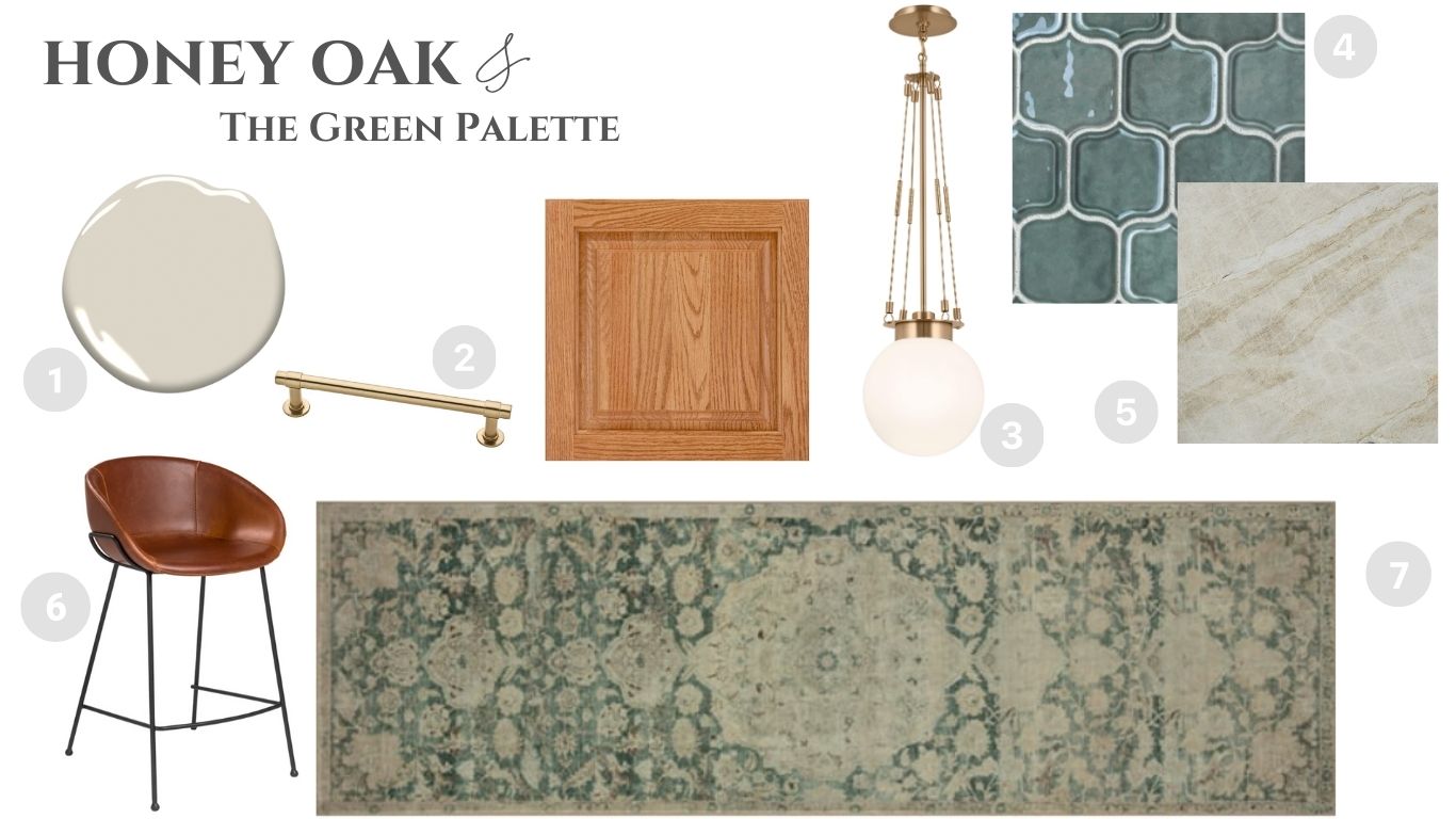 10 Modern Kitchen Design Ideas with Honey Oak Cabinets | Carla Bast Design