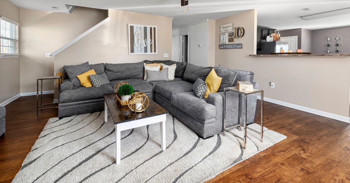 How to Choose the Perfect Size Rug for your Living Room | Carla Bast Design