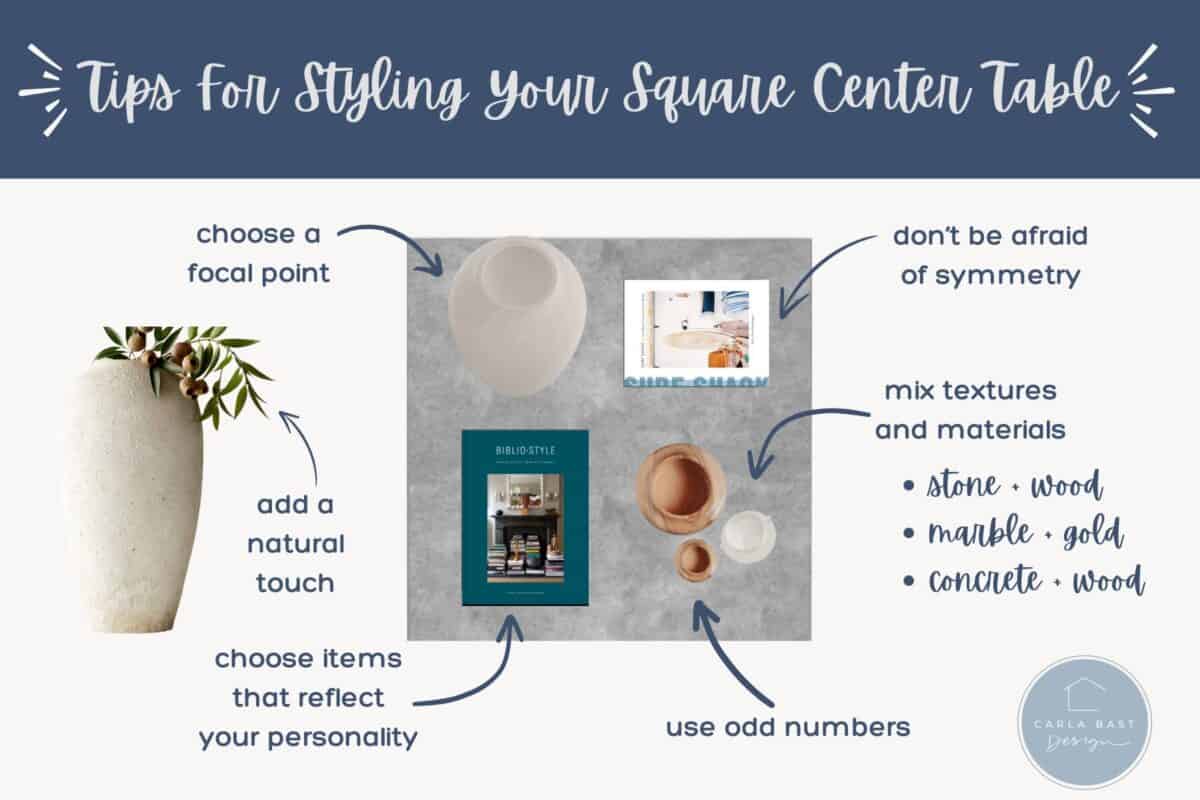 39 Center Table Decor Ideas & Tips | Carla Bast Design