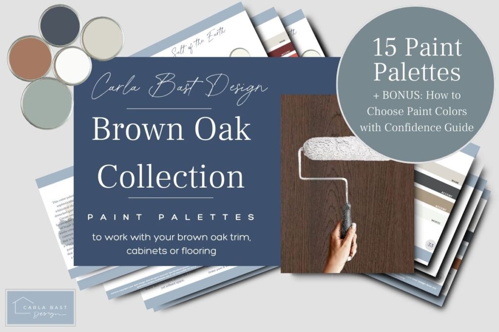 Brown Oak | Paint Palettes Collection | Carla Bast Design