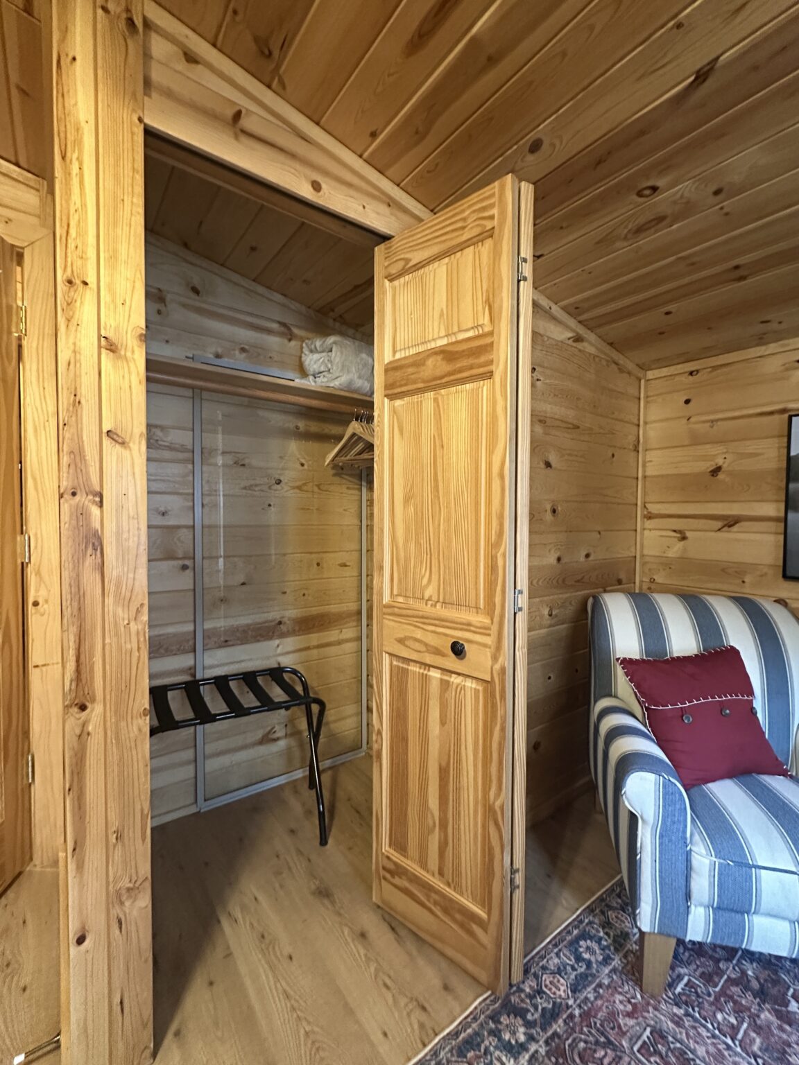 Converting a Small Closet into a Powder Room Bathroom | Carla Bast Design