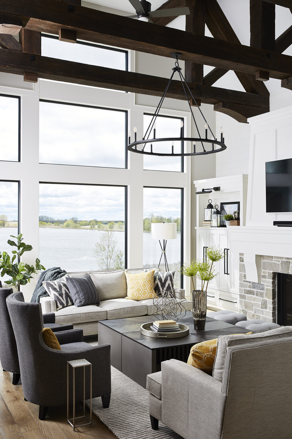 Easy Ways to Warm Up a Cool Millennial Gray Home | Carla Bast Design