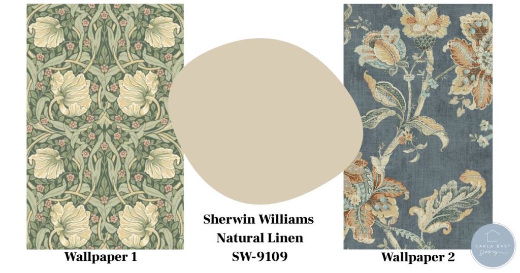 Sherwin Williams Natural Linen - Paint Color Review | Carla Bast Design